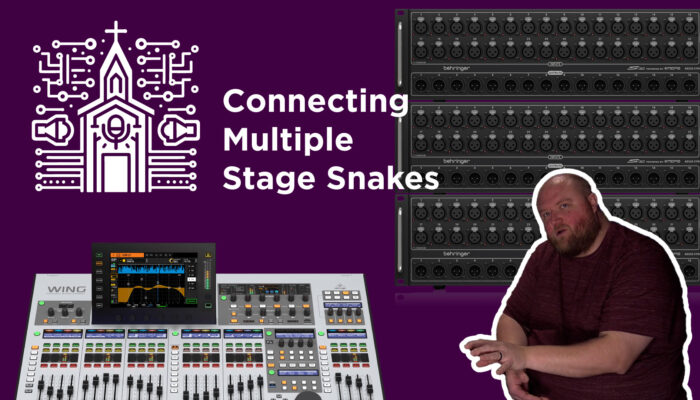 Complete Guide to Connecting Multiple Stage Snakes to Behringer Wing – Technically Church