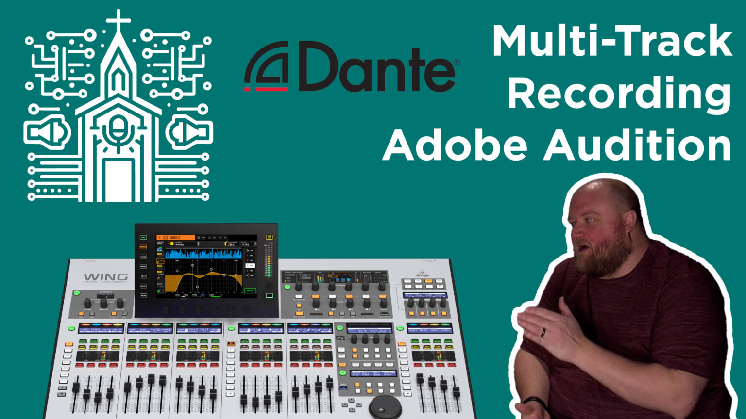 Behringer Wing & Dante: Mastering 64-Channel Recording in Adobe ...