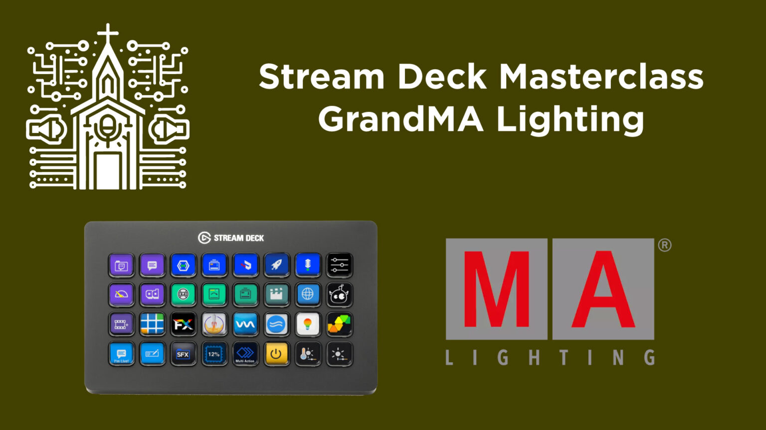 Stream Deck Masterclass: GrandMA Lighting Console Setup – Technically ...