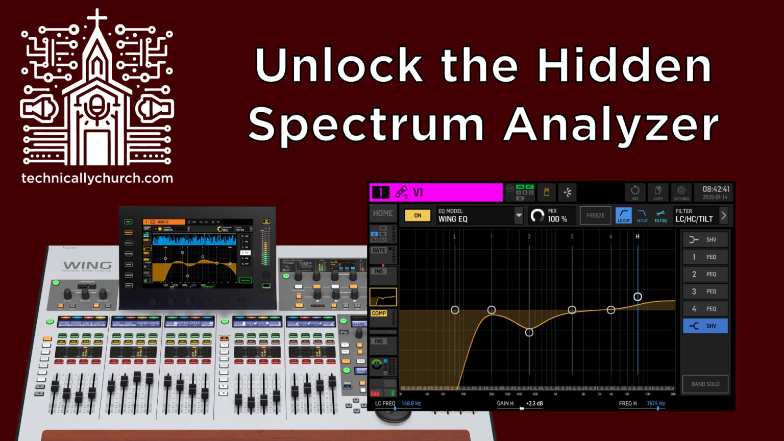 Unlock the Hidden Spectrum Analyzer on Your Behringer Wing ...