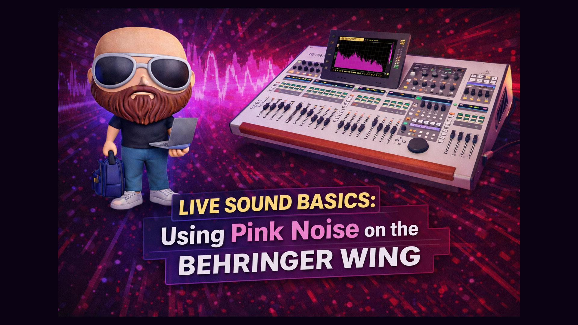 How to Set Up Pink Noise on the Behringer WING for Room Tuning ...